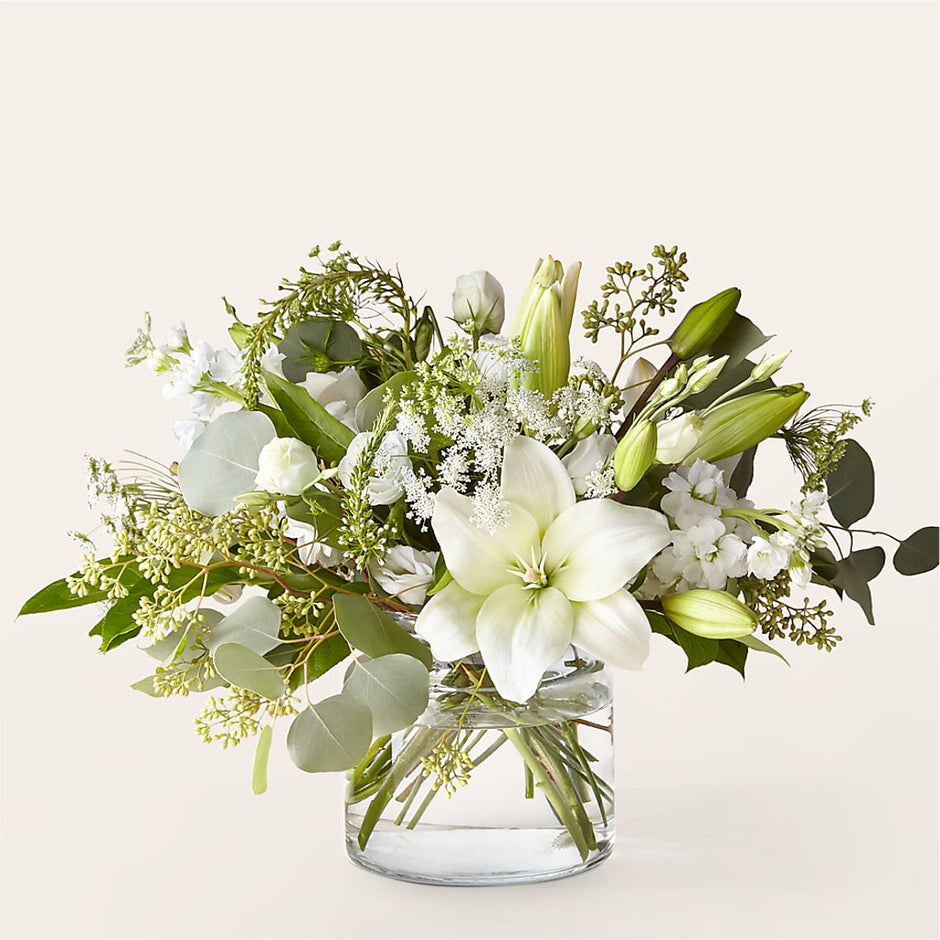 European Wrap Bouquet–Brea Florist
